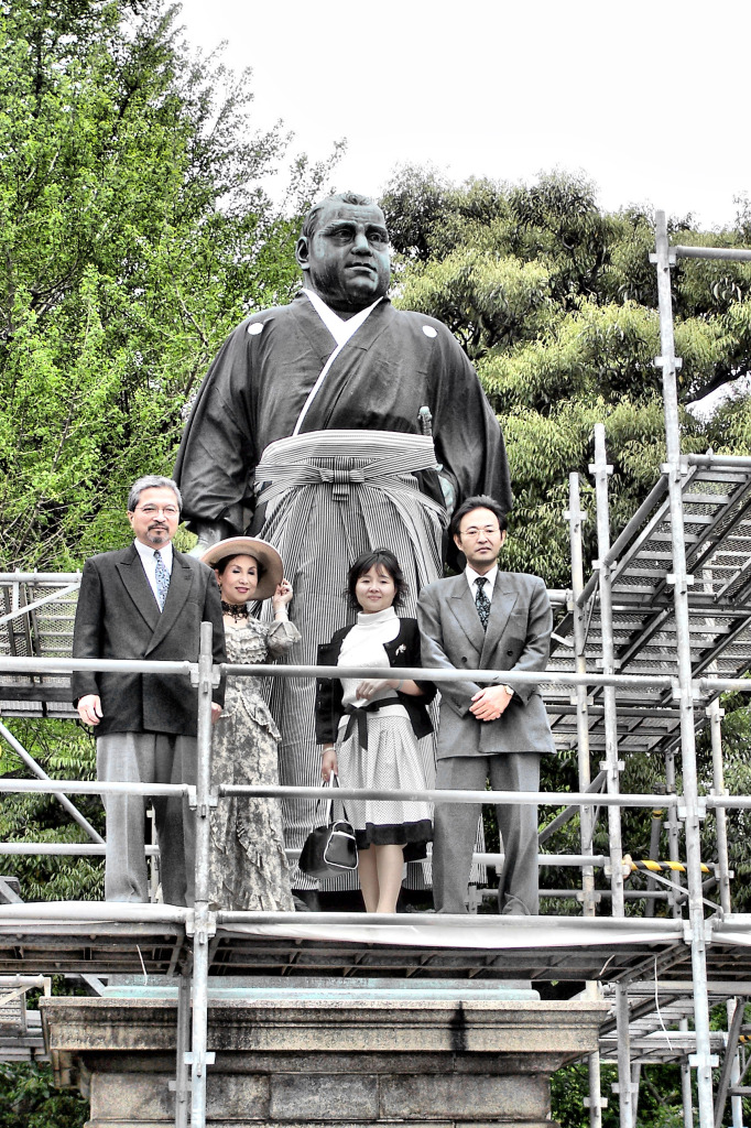 The Statue of Saigo at Ueno Park, Tokyo, c. 1910. | Old TokyoOld Tokyo