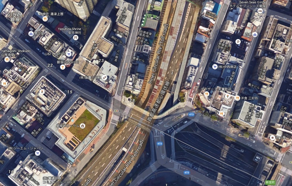 Miyoshibashi (the “Y” Bridge), Kyobashi, c. 1930. | Old TokyoOld Tokyo