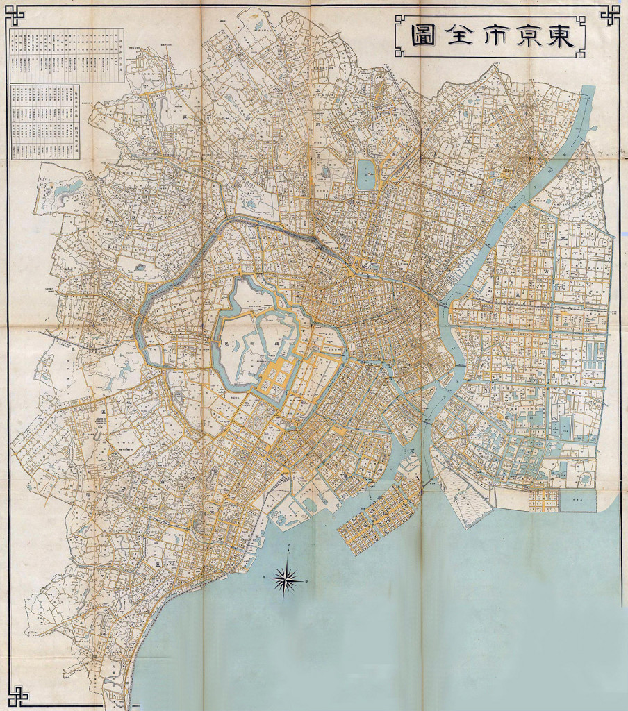 Cartography | Old Tokyo