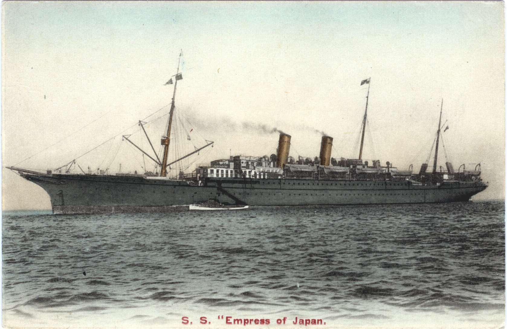S.S. Empress of Japan, c. 1910. | Old Tokyo