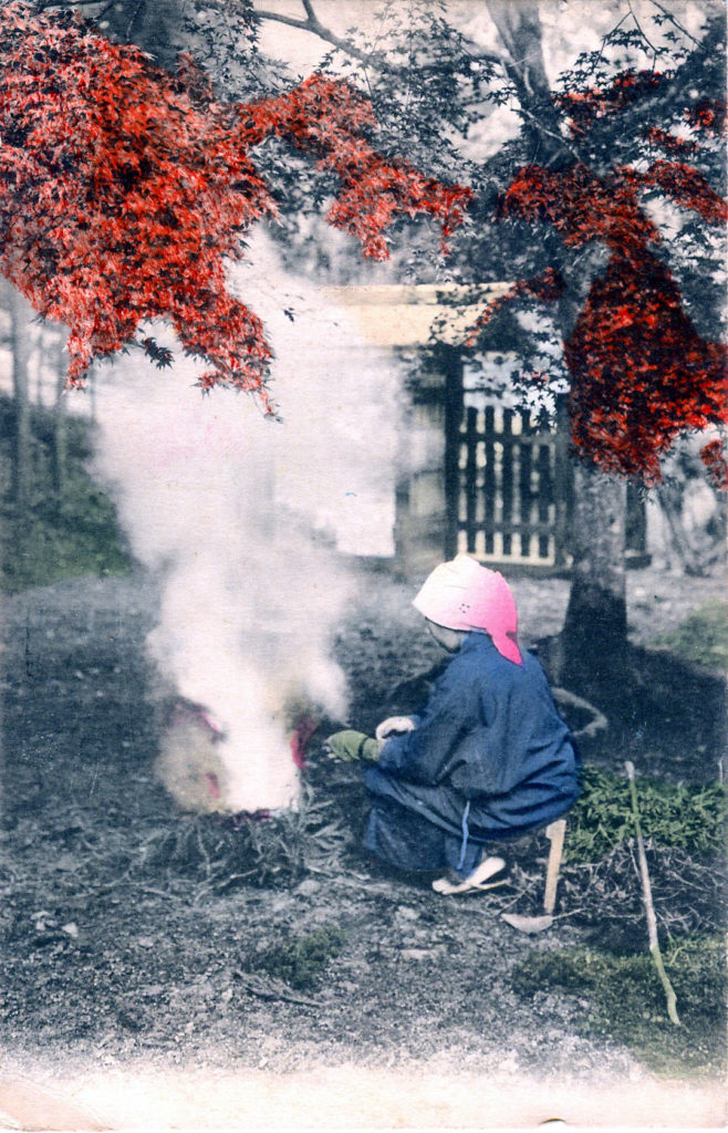 Autumn Gardener, c. 1920. | Old Tokyo