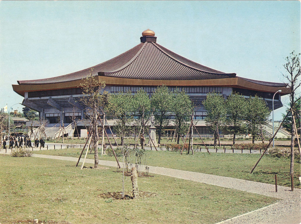 Nippon Budokan, Tokyo, c. 1965. | Old TokyoOld Tokyo