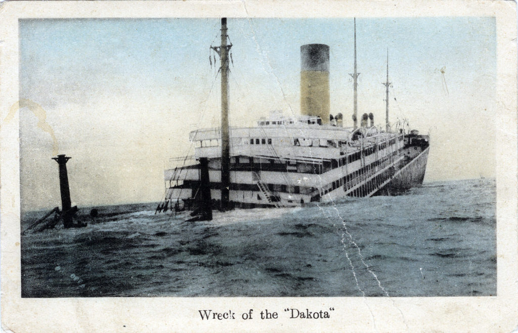 The Wreck of the S.S. Dakota, 1907. | Old Tokyo