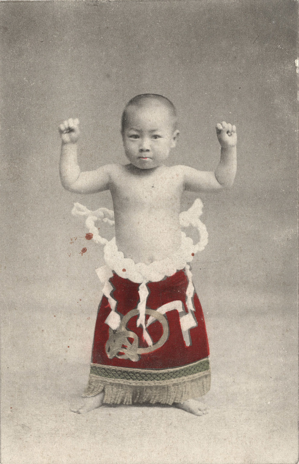 Otokonoko (“young boy”) sumo “wrestler”, c. 1910. | Old Tokyo